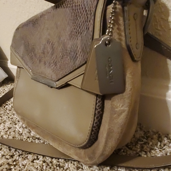 Coach | Bags | Coach Snakeskin Crossbody Bag | Poshmark